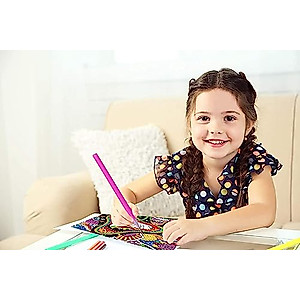 4 Pack Diamond Painting Kits for Kids - Colorful Mushroom Diamond Art for Kids Beginners Ages 4-6-8-9-12,5D DIY Big Gem Paint with Mosaic dots Art and Crafts for Home Wall Decor(6x6 inch)