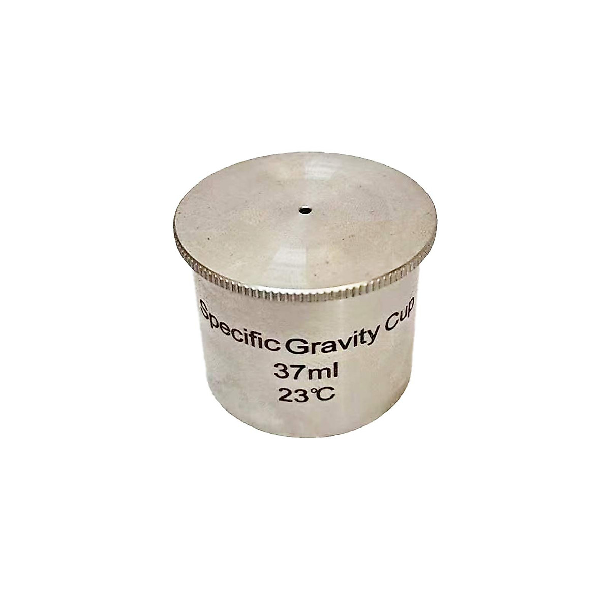 High Precision Stainless Steel Specific Gravity Cup Density Cup Pycnometer 37 mL
