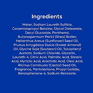 NIVEA Nourishing Botanical Blossom Body Wash for Dry Skin, 20 Fl Oz