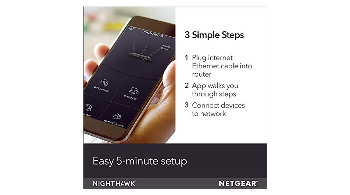 NETGEAR WiFi Router (R6080) - AC1000 Dual Band Wireless Speed (up to ...