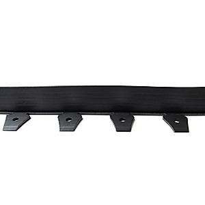 EasyFlex 2.5" Tall Wall No-Dig Landscape Edging Kit - 100 Foot, Black