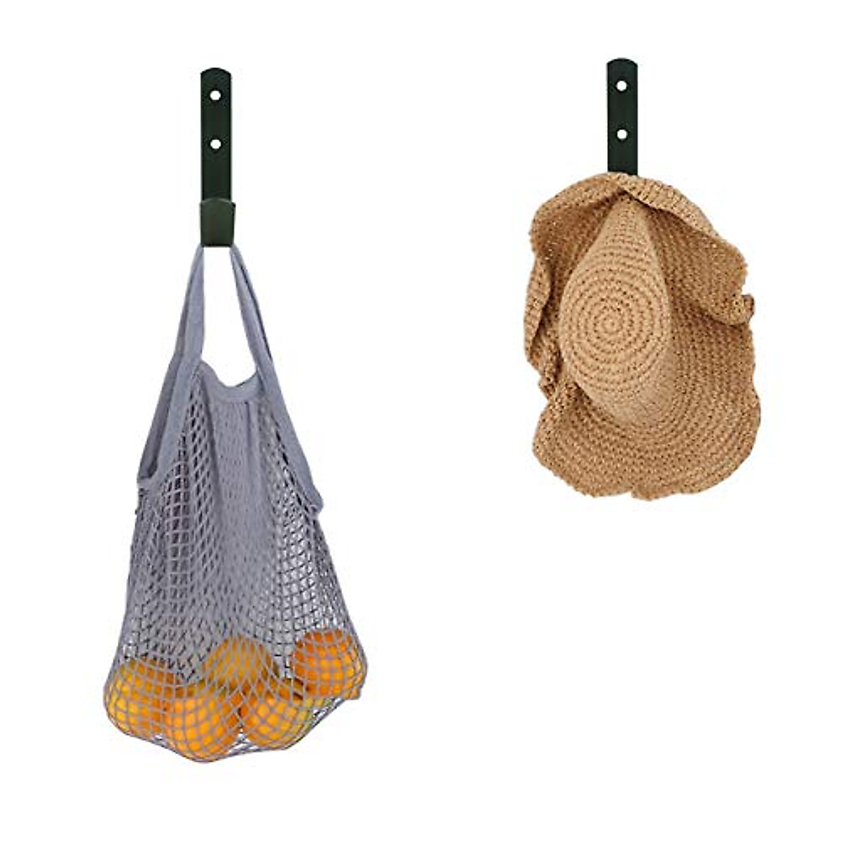 Tinsow 5 Pcs Heavy Duty Garage Storage Wall Mount J Hooks Hose Hook- Keep Your Hoses Coiled and Equipment Organized (5)