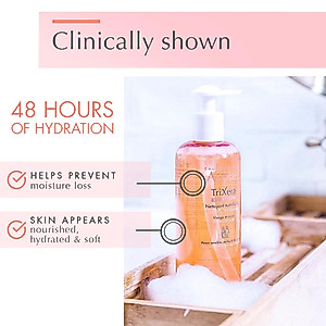 Eau Thermale Avene Trixera Nutrition Nutri-Fluid Cleanser, Soap-Free, Biodegradable, Pump, 13.5 oz.