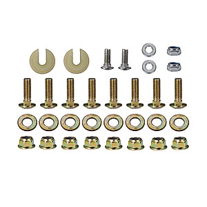 Mikatesi 490-241-0010 Universal Snowblower Skid Shoes 2 Pack with Mounting Hardware Primer Bulb Fuel Filter Fuel Line Kit Fits Most 2-Stage and 3-Stage Snow Throwers