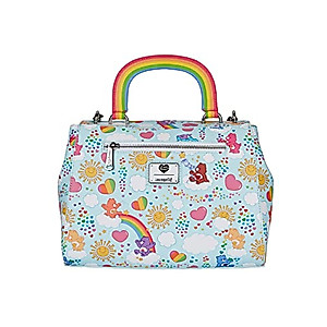 Loungefly Care Bears Aop Rainbow Handle Crossbody Care Bears One Size