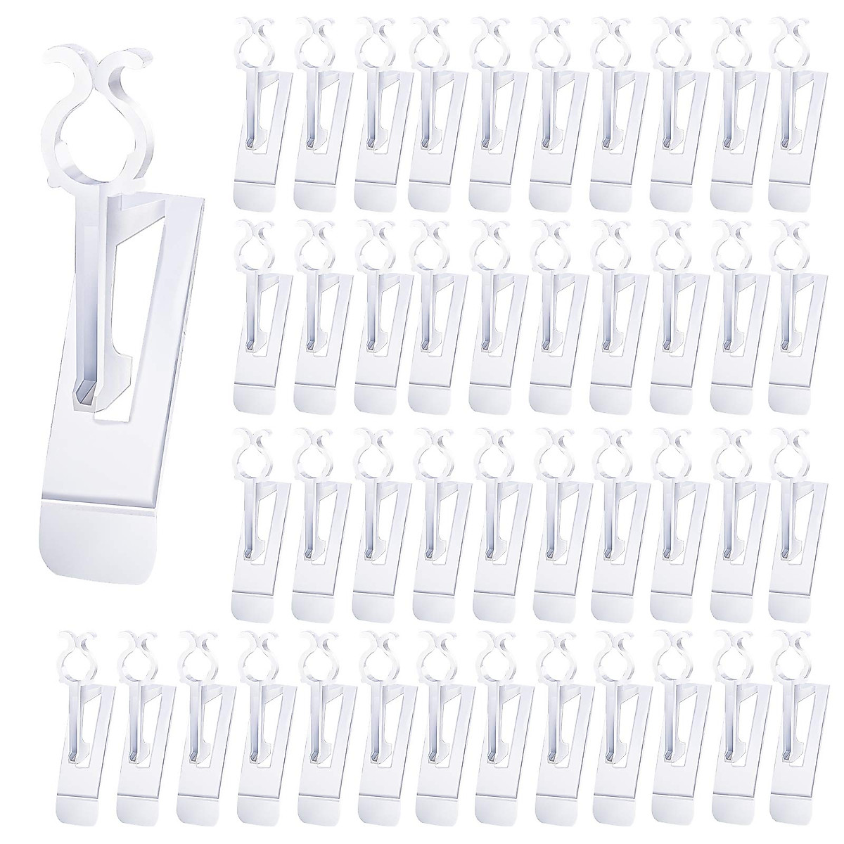 URATOT 150 Pieces Christmas Light Clip Universal Gutter and Shingle Clip for C7, C9 and Mini Lights