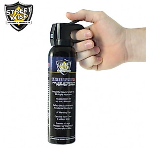 Streetwise Security Products Police Strength Streetwise 23 Pepper Spray, 9-Ounce, Fire Master