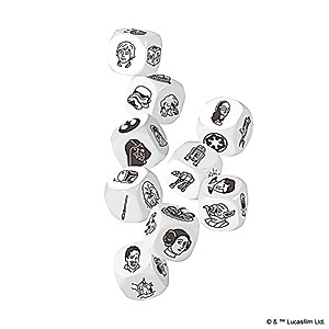 Zygomatic Rory's Story Cubes Star Wars Edition Box | Storytelling Game for Kids and Adults | Fun Family Game | Creative Kids Game | Ages 6 and up | 1+ Players | Average Playtime 10 Minutes | Made by