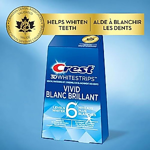 Crest 3d White Vivid Teeth Whitening Strips 10 Count