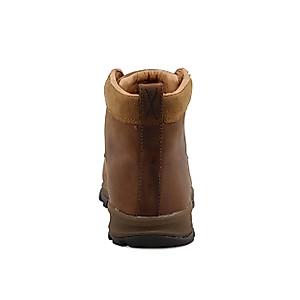 Twisted X Women's 4" Work Hiker Boot, Tan, 6 M