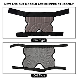 Kids Hip Pad Protector Snowboard Skating Hip Butt Protection Pad for Children, Skating Cycling Outdoor Activities(Red)