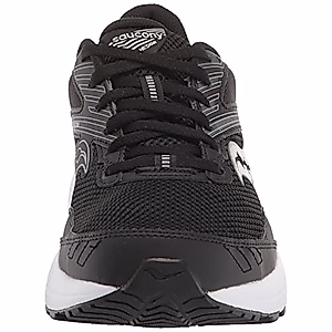 Saucony Men's Cohesion 15 Running Shoe, Black/White, 11