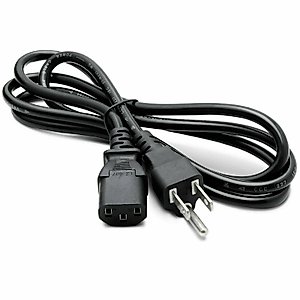 AC in Power Cord Plug Cable Compatible with True Fitness PS900 CS400 TPS100 TPS300 PS-75 TPS300-4 PS300 TCS400 13-TCS4000 LC1100 PS-100 PS-300 PS-900 TPS100-1 TPS300-1 Treadmill Elliptical