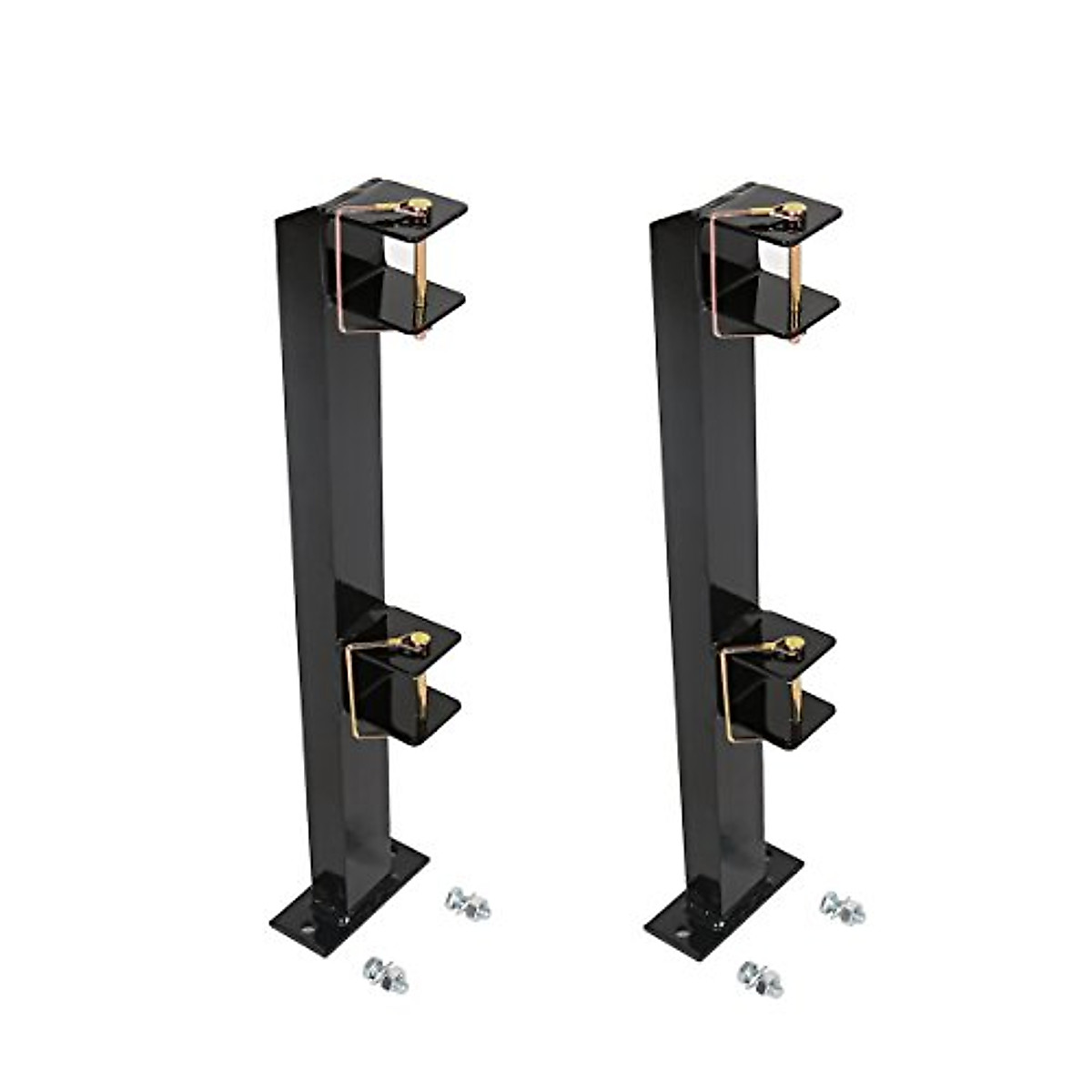 JMTAAT 2 Place Weeder Trimmer Weed-Eater Edgers Gas Racks Holders Hold Two Open Landscape Trailer