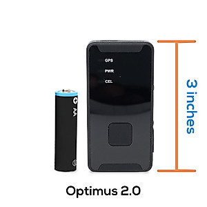 Optimus 2.0 GPS Tracker for Vehicles, Assets, People - 4G LTE - Real-Time GPS Tracking Device - Instant Alerts