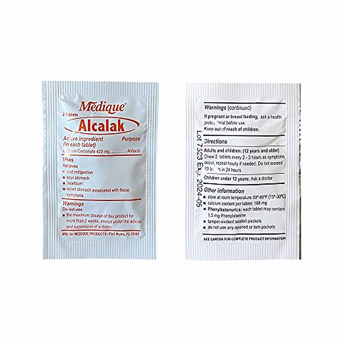 Rescue Essentials Medications Unit Dose Pack