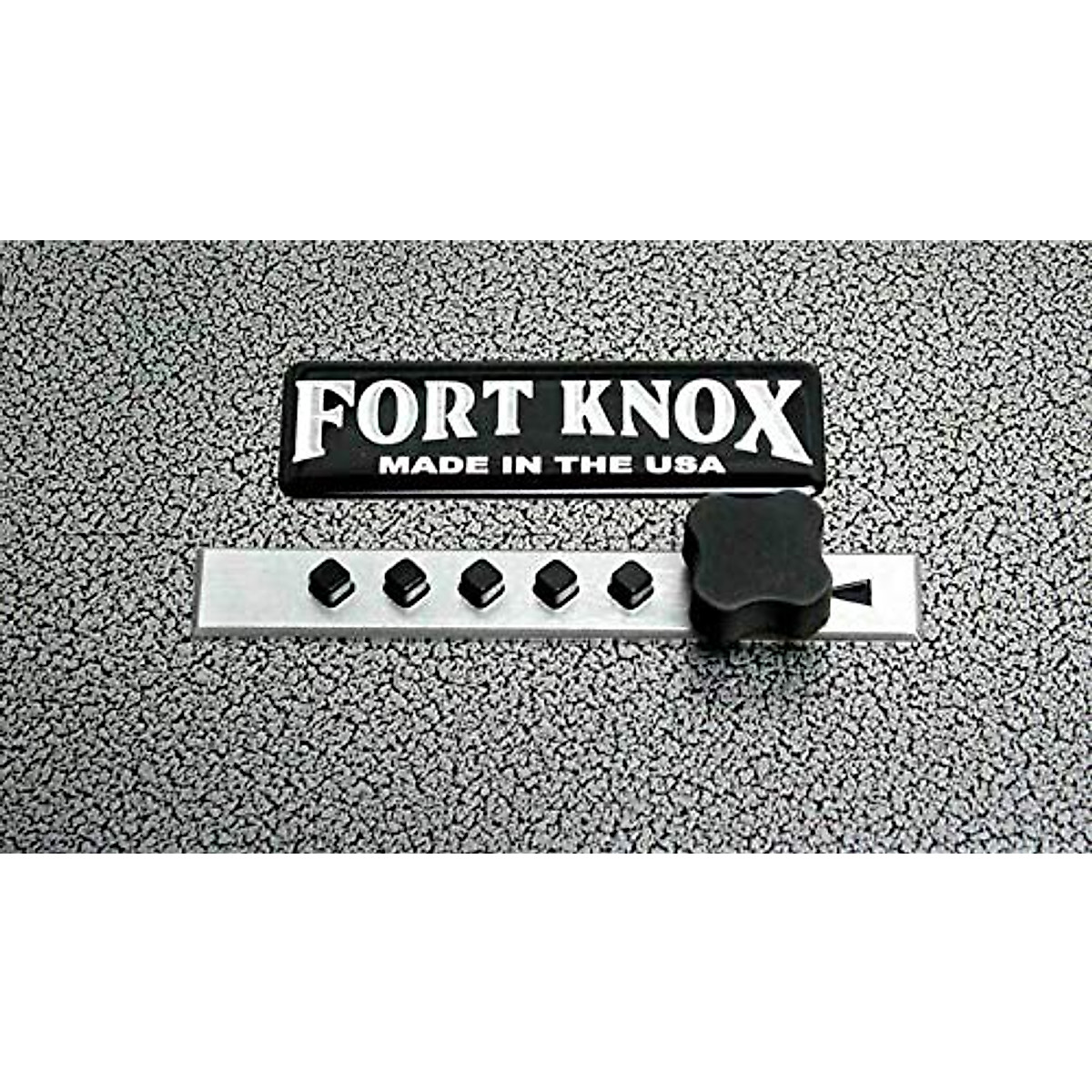 Fort Knox (FTK-AUTO) Security Pistol Box for pistols, handgun, California DOJ Certified, Quick-Access Mechanical Lock, Heavy-Duty Steel