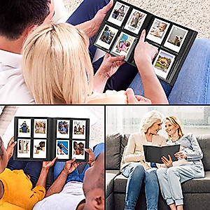 Ablus 160 Pockets Mini Photo Album for Fujifilm Instax Mini Camera, Polaroid Snap, Z2300, SocialMatic Instant Cameras & Zip Instant Printer (Black)