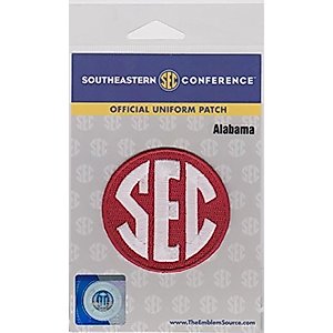 Alabama Crimson Tide Sec Football Jersey Uniform Patch Ncaa College Jersey