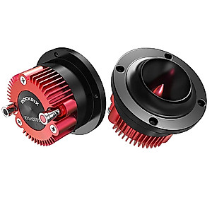 ROCKRIX 1-Inch Neodymium Super Bullet Tweeters, Aluminum Frame and Titanium Diaphragm, 200W MAX, 4 Ohms, Built in Crossover-PRO Tweeters for Car Marine Home Theatre Audio - (1 PCS)
