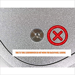 TECKMAN T5 Torx Screwdriver, 6-pointed Precision Screwdriver for Laptop and Macbook Air Battery Disassembly and Hard Disk Replacement