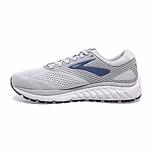 Brooks Women's Addiction 14 Road Running Shoe - Oyster/Alloy/Marlin - 8.5 Narrow
