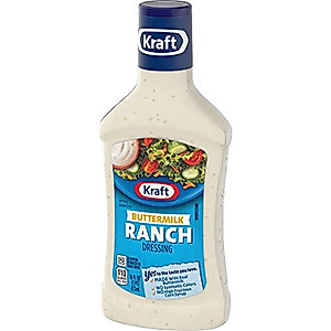 Kraft Buttermilk Ranch Salad Dressing (16 fl oz Bottles, Pack of 6)