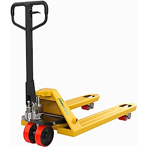 Pallet Jack, 6,000 LB Capacity,27" x 48" Pallet Truck