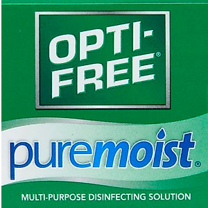 Alcon Opti Free Disinfecting Solution, Multi-Purpose, All Day Comfort, Pure Moist, 2 Oz