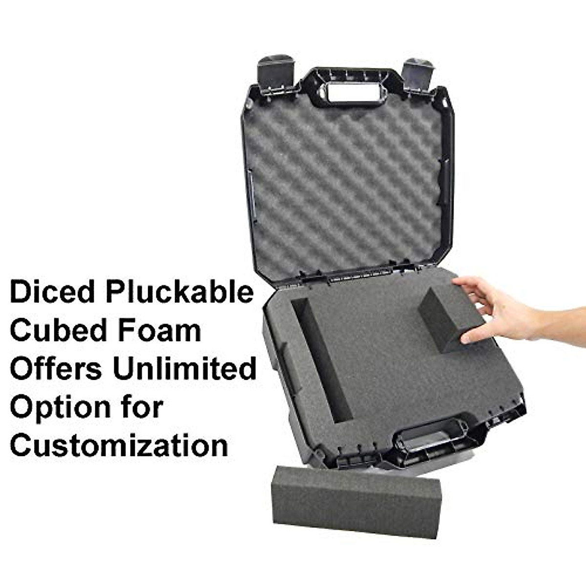 Casematix Projector case Compatible with Select Epson Projectors VS240, VS345, VS340 3LCD, XGA, SVGA - Check Projector Sizing