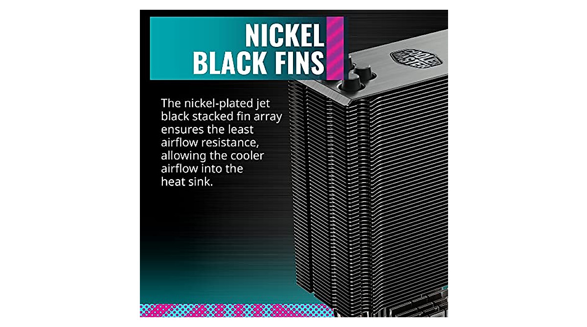 Cooler Master Hyper 212 RGB CPU Cooler - Enhance Performance