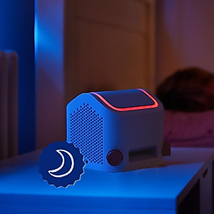 Yoto Player Kids Bluetooth Speaker - Plays Stories, Music, Podcasts, White Noise, Thermometer, Nightlight, Alarm Clock