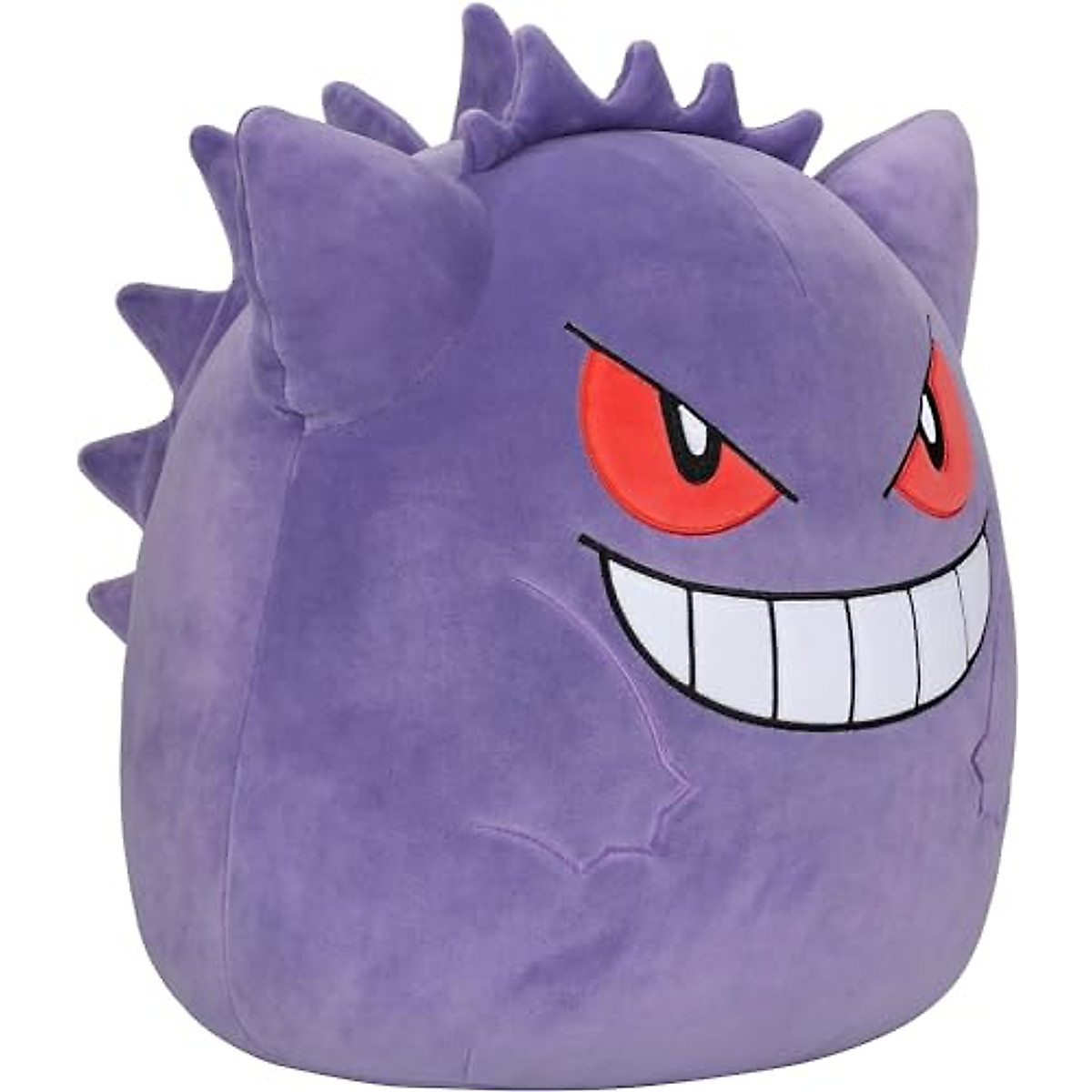 Squishmallows Pokemon 14-Inch Gengar Plush - Add Gengar to Your Squad, Ultrasoft Stuffed Animal Large Plush, Official Kelly Toy Plush