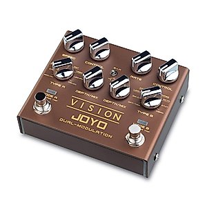 JOYO R-09 VISION Dual Channel Modulation Electric Guitar Effect Pedal