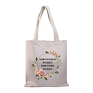 Feminist Tote Bags For Women Empowerment Gift Empowered Women Empower Women Gift (Empowered women TG 2)