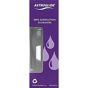 Astroglide Water Based Lube (2.5oz), Liquid Personal Lubricant for Long-Lasting Pleasure for Men, Women and Couples, Safe for Toys, Travel-Friendly Size