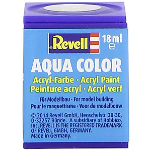 Revell 18ml Aqua Color Acrylic Paint (Steel Metallic Finish)
