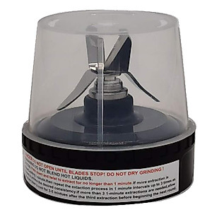 Replacement blade for Nutri Ninja Blender BL660 30/BL660B 30& BL740 30, 2.5" six fins on bottom of Blade Assembly For Ninja Professional Blender BL663 BL663CO 30 / BL660WM 30/ BL740 30/BL665Q 30