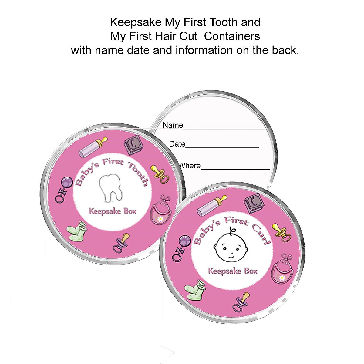 Gift Baskets Associates Our Precious Baby Girl New Baby Gift Basket - Pink