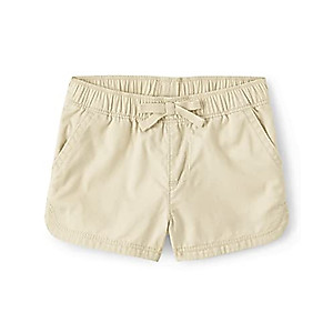 The Children's Place,And Toddler Girls Fashion Pull on Shorts,Baby-Girls,Straw Hat,9-12 Months