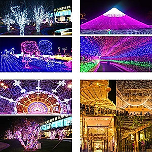 LIUPENGWEI Fairy Lights, Rope Lights 10M 100LED Waterproof String Lights Long LED Outdoor Garden Lights Christmas Lights Lighting 8 Operation Modes For Patio Party Wedding Yard Trees Home garden Ghost