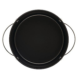 Ayesha Curry Kitchenware Professional Hard Anodized Nonstick Sauce Pot/Saucepot/Saucepan with Lid, 4 Quart, Charcoal