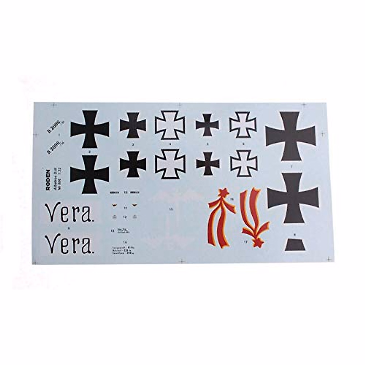 Albatros D.III German Fighter Aircraft 1/32 Scale Plastic Model Kit Roden 606