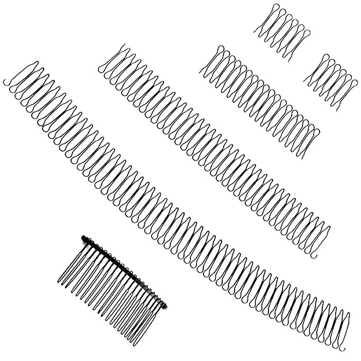 6 Pcs Women U Shape Hair Finishing Fixer Comb, Invisible Insert Comb For Small Broken Hair Finishing Fixing","U Shaped Hair Clips 。hair pins