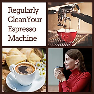 Abeskch 2 Pack 54mm Espresso Backflush Cleaning Disc For Breville Espresso Machines - 54mm Backflush Disc Compatible with Breville BES870XL/ BES878BSS/ BES880/ BES840XL/ BES810BSS