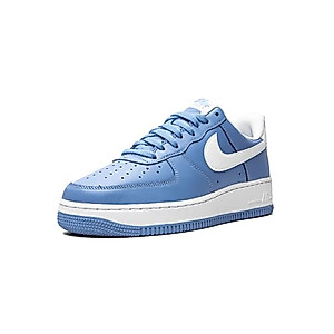Nike Men's Air Force 1 '07 An20 Basketball Shoe, University Blue/White, 11