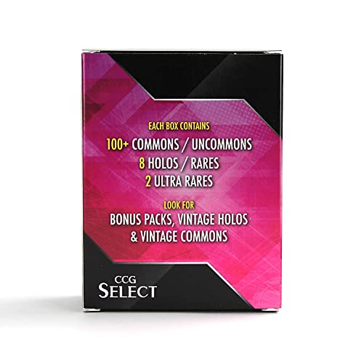 CCG Select Ultra Box | 100 Cards with 2 Guaranteed Ultra Rares | Plus 8 Holo or Rare Cards | Compatible with Pokemon Cards