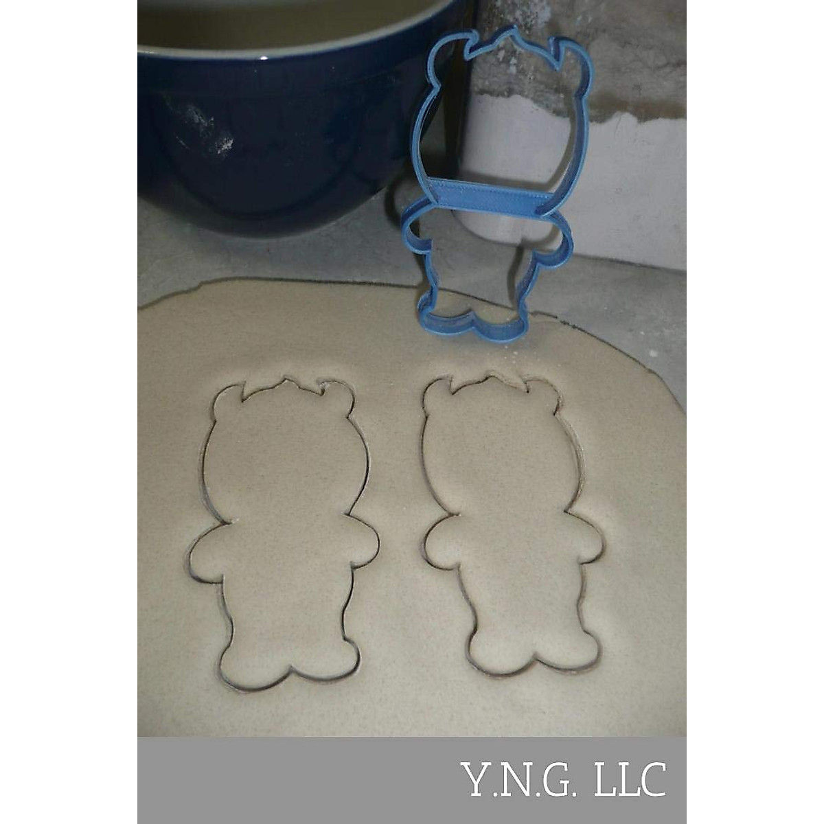 INSPIRED BY MONSTERS INC CARTOON MOVIE THEME CHARACTERS SET OF 5 COOKIE CUTTERS MADE IN USA PR1411