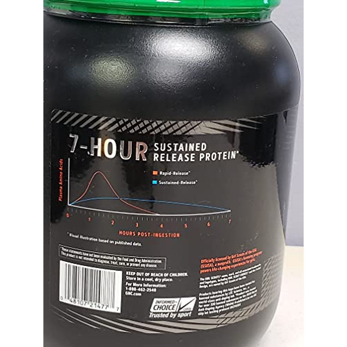 GNC AMP Sustained Protein Blend - Girl Scouts Thin Mints