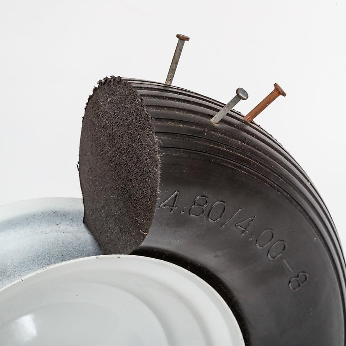 Universally Fit Flat Free Wheelbarrow Tire - Never Have a Flat Again